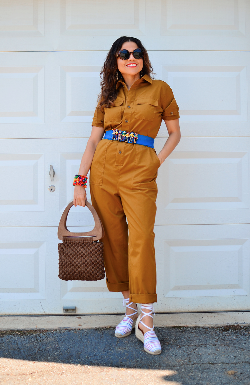 How I Styled My Utilitarian Jumpsuit | MY SMALL WARDROBE