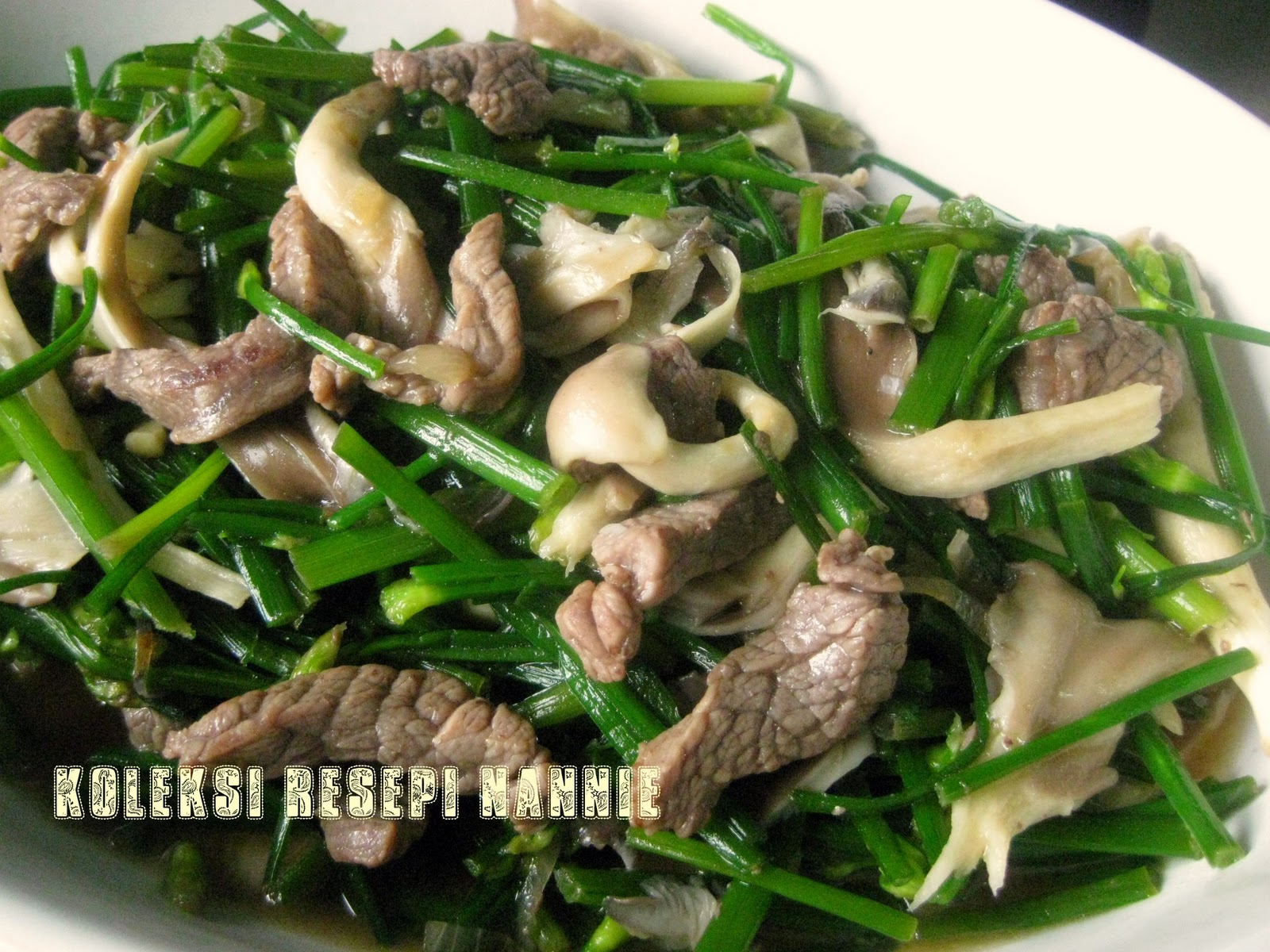 RESEPI NENNIE KHUZAIFAH: SAYUR KUCAI BUNGA TUMIS SOS TIRAM