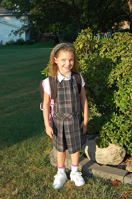 Is This Heaven, No It's Iowa: Stella's First Day of 1st Grade!
