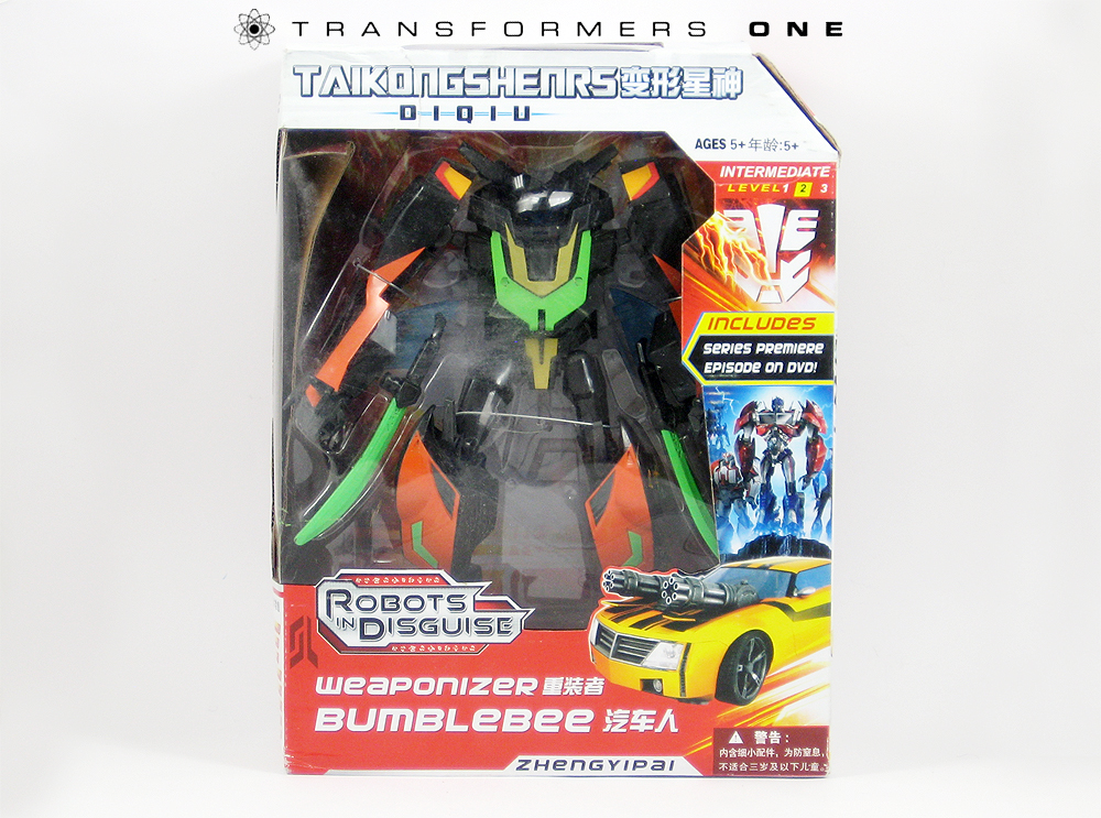 Transformers Square One: Oversized TF Prime Wheeljack Bootleg