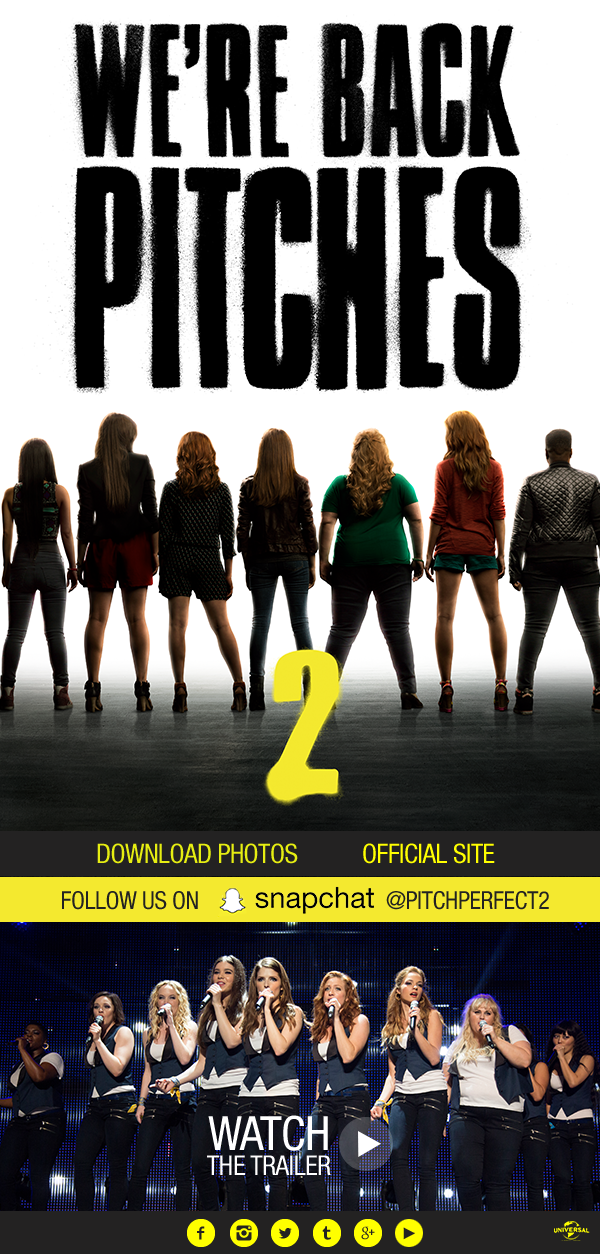 Allie's Entertainment Blog: Check Out "PITCH PERFECT 2" Trailer!