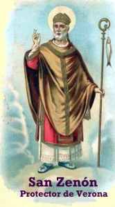 Santoral: SAN ZENÓN de VERONA, Obispo