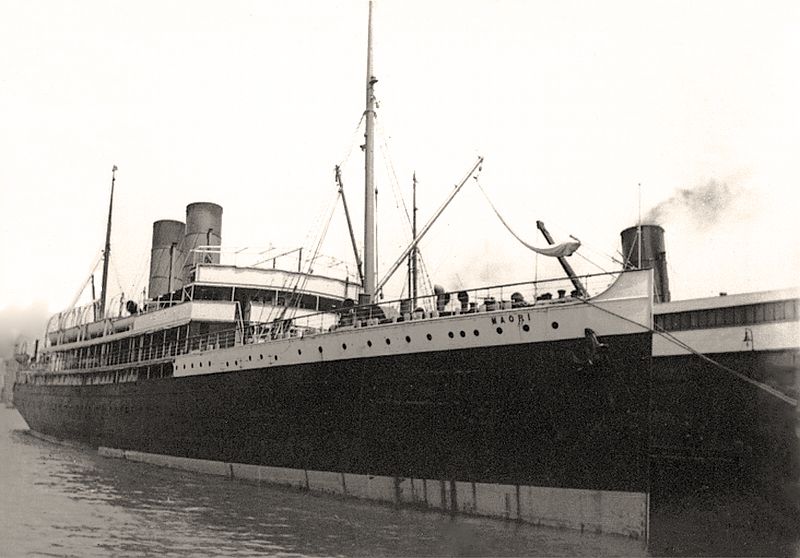 transpress nz: the Cook Strait ferry 'Maori' (1907)