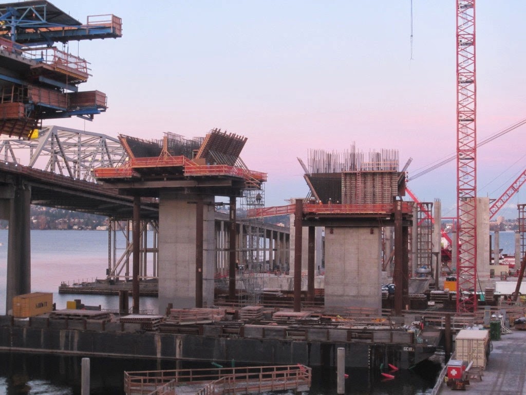 VISIONS DE CHANTIERS: SR 520 Seattle "floating bridge" (suite 51)
