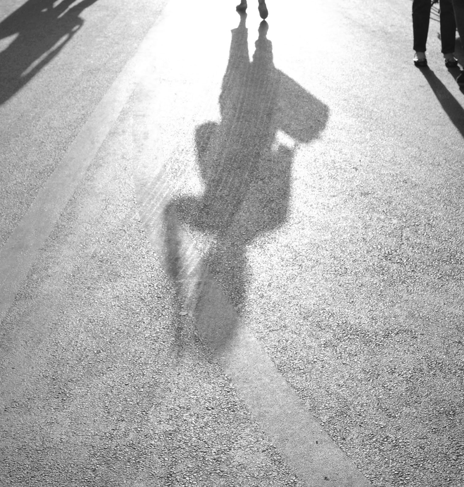 Thai Street Life: “Street Shadow” Photograph