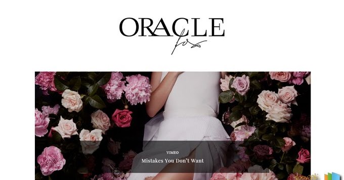 Oracle Blogspot Template