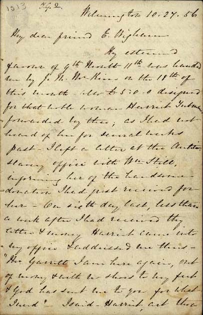 The Civil War of the United States: Harriet Tubman, born ca. 1822