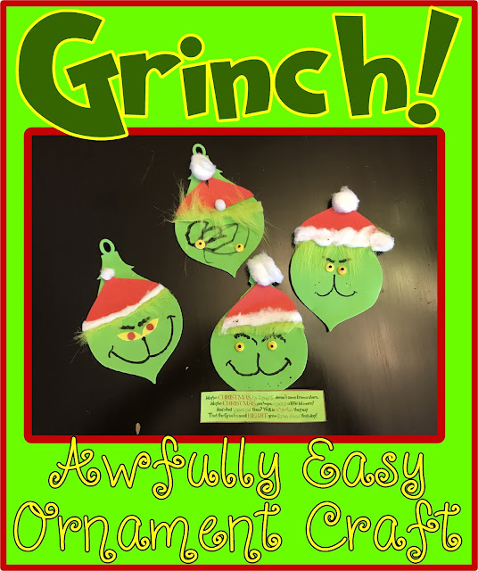 HollysHome Family Life: Make a Grinch Hand to add to your Who Ville ...