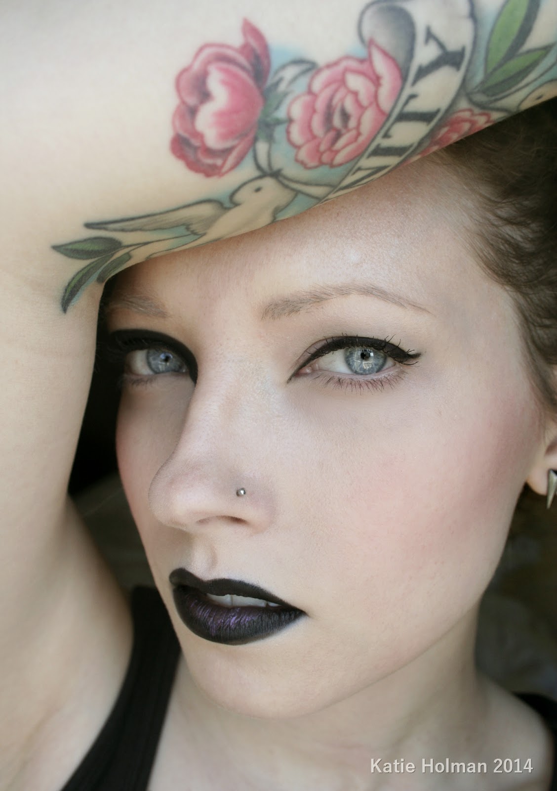 Kt the Little Lady: Divergent Inspired Makeup: Dauntless