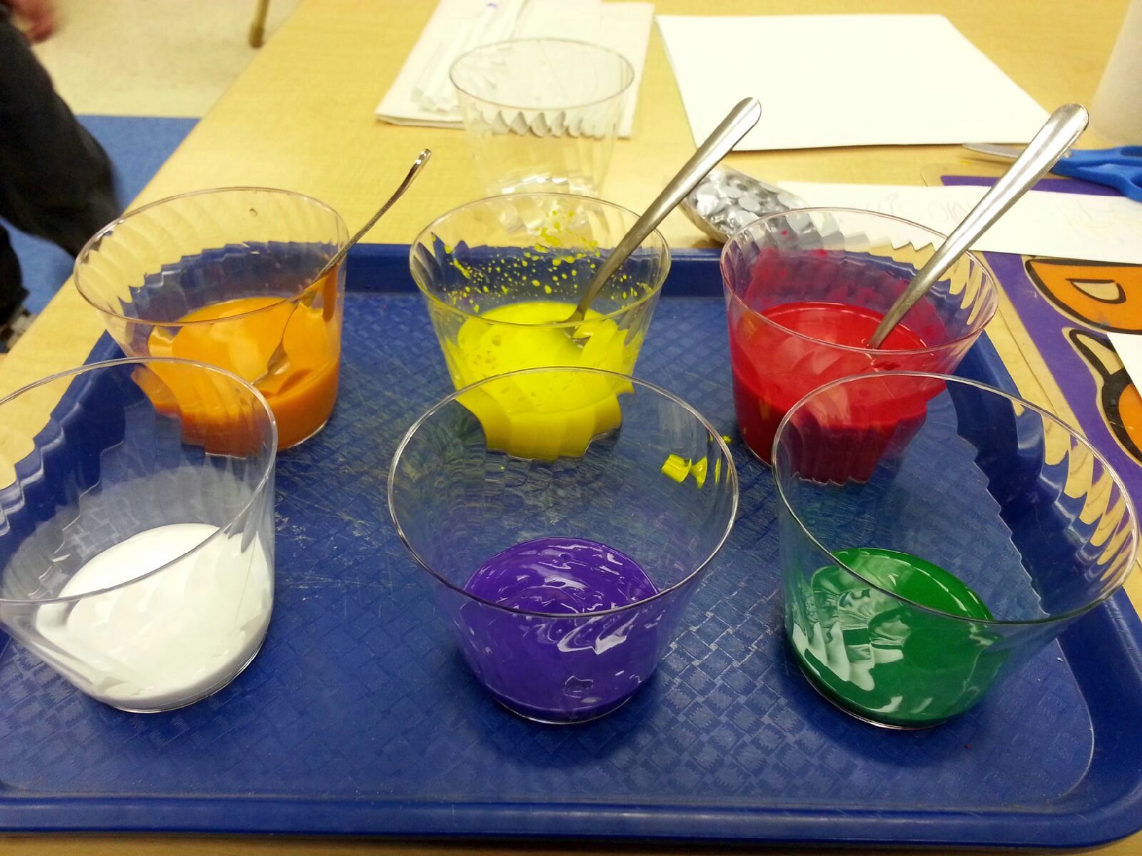 Crafts for Kiddos: Cootie Art (Straw Blowing Paint Activity)