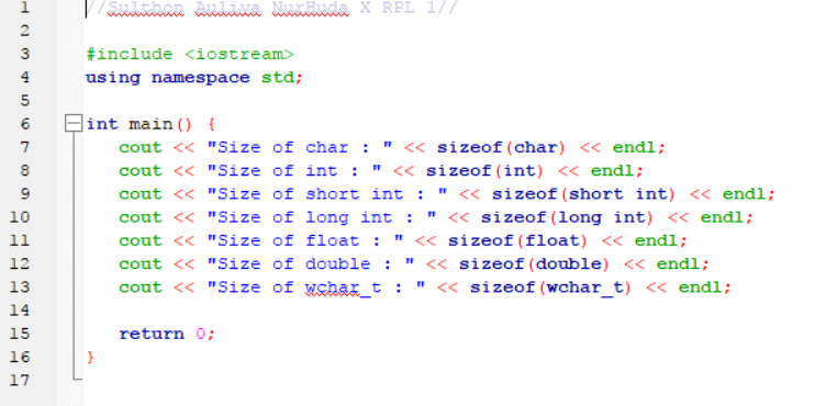 tutorial pemrograman bahasa c++ untuk pemula