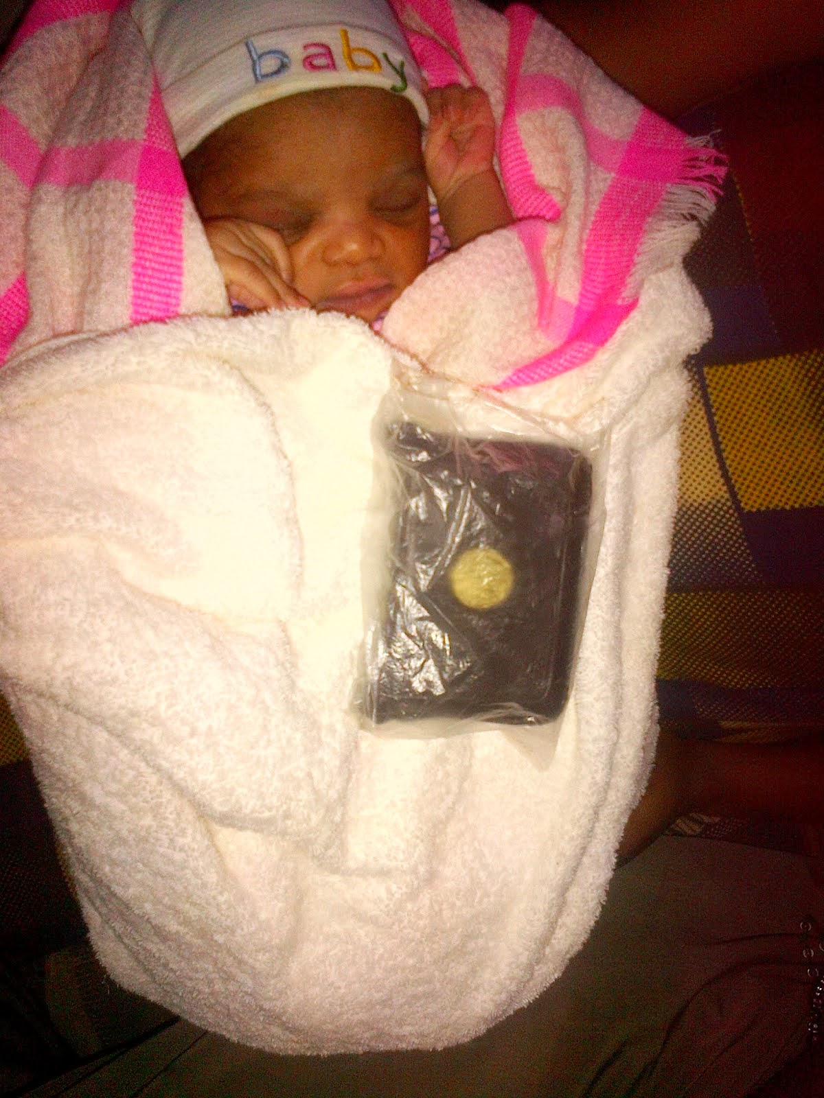 Hi babs: Pictures: Baby Born With Holy Quran in Shasha