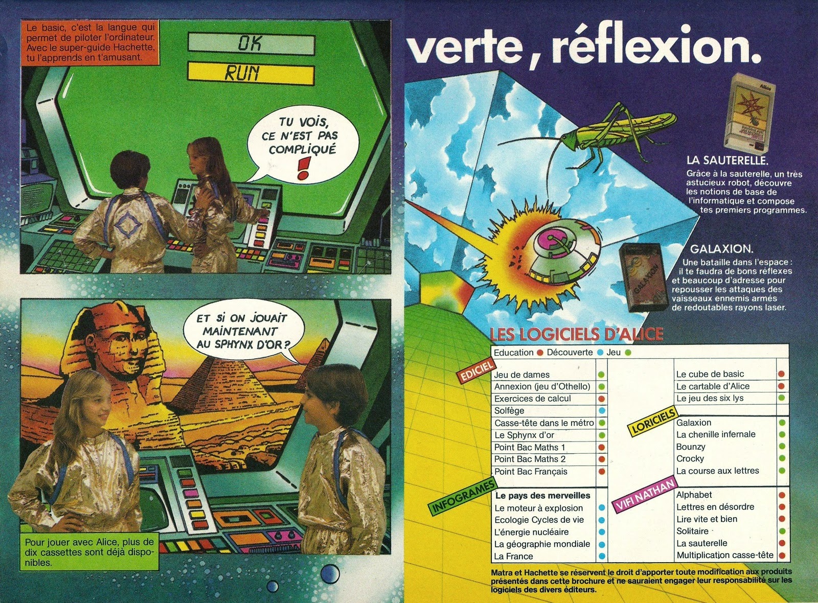 SUPER SHOGUN: VIEILLES PUBS ALICE MATRA-HACHETTE