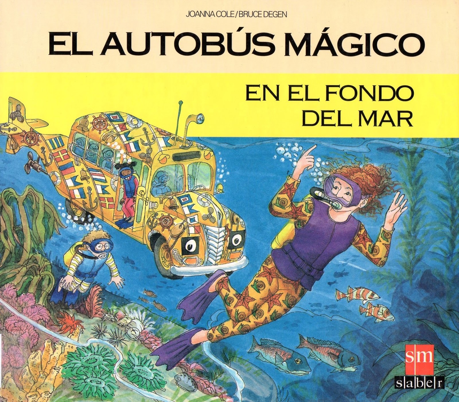 BIBLIOPAZOS: EL AUTOBÚS MÁGICO EN EL FONDO DEL MAR