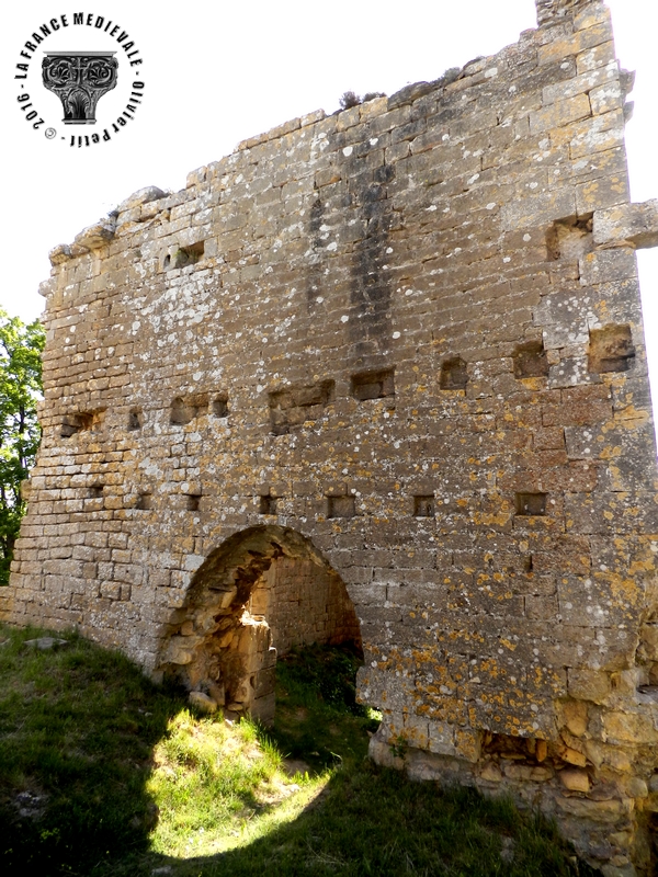 LA FRANCE MEDIEVALE: SABRAN (30) - Château-fort