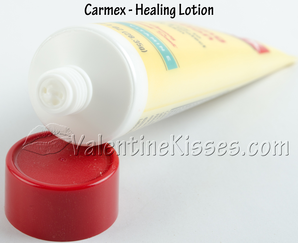 Valentine Kisses: Carmex – Healing Lotion, Healing Cream