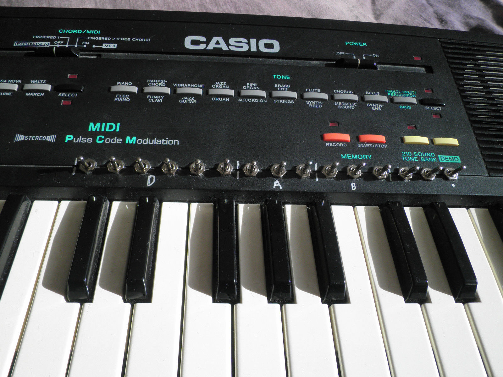 MATRIXSYNTH: Circuit Bent Casio MT-240