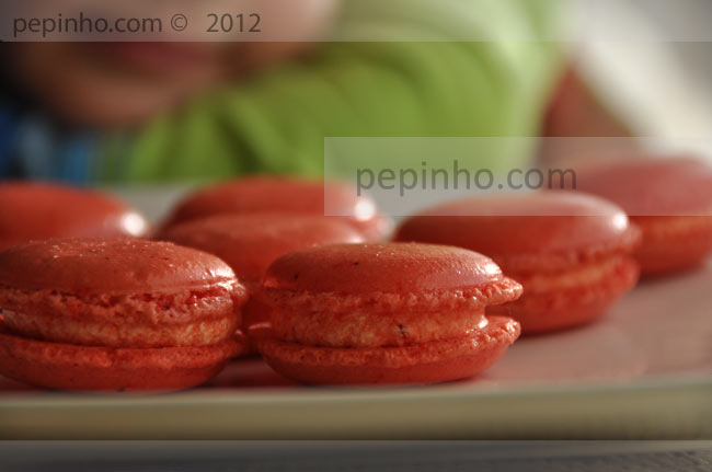 i-Recetas: Macarons de rosa