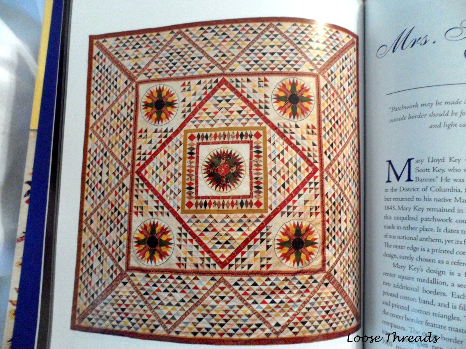 Loose Threads: DAR Museum Historic Quilts Book