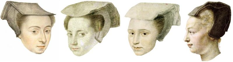 French Vocabulary Illustrated: bavolet