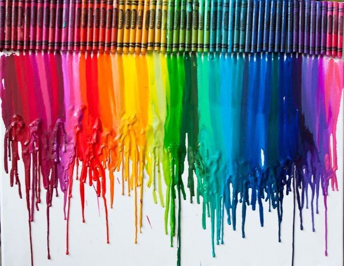 Little Tee Tee loves...: DIY - rainbow artwork