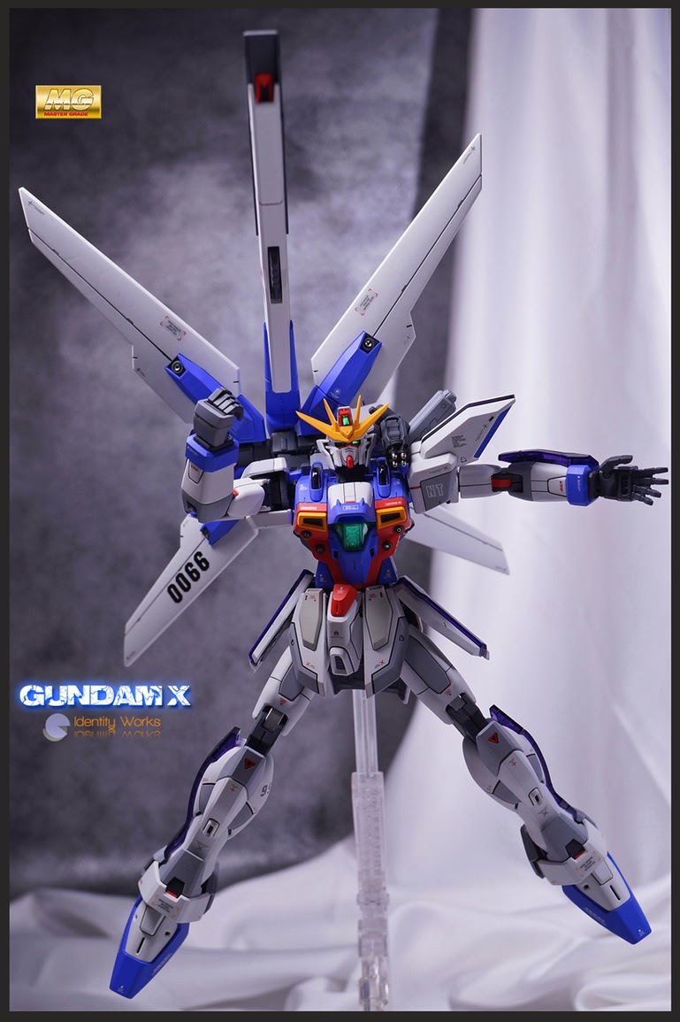 GUNDAM GUY: MG 1/100 Gundam X - Painted Build