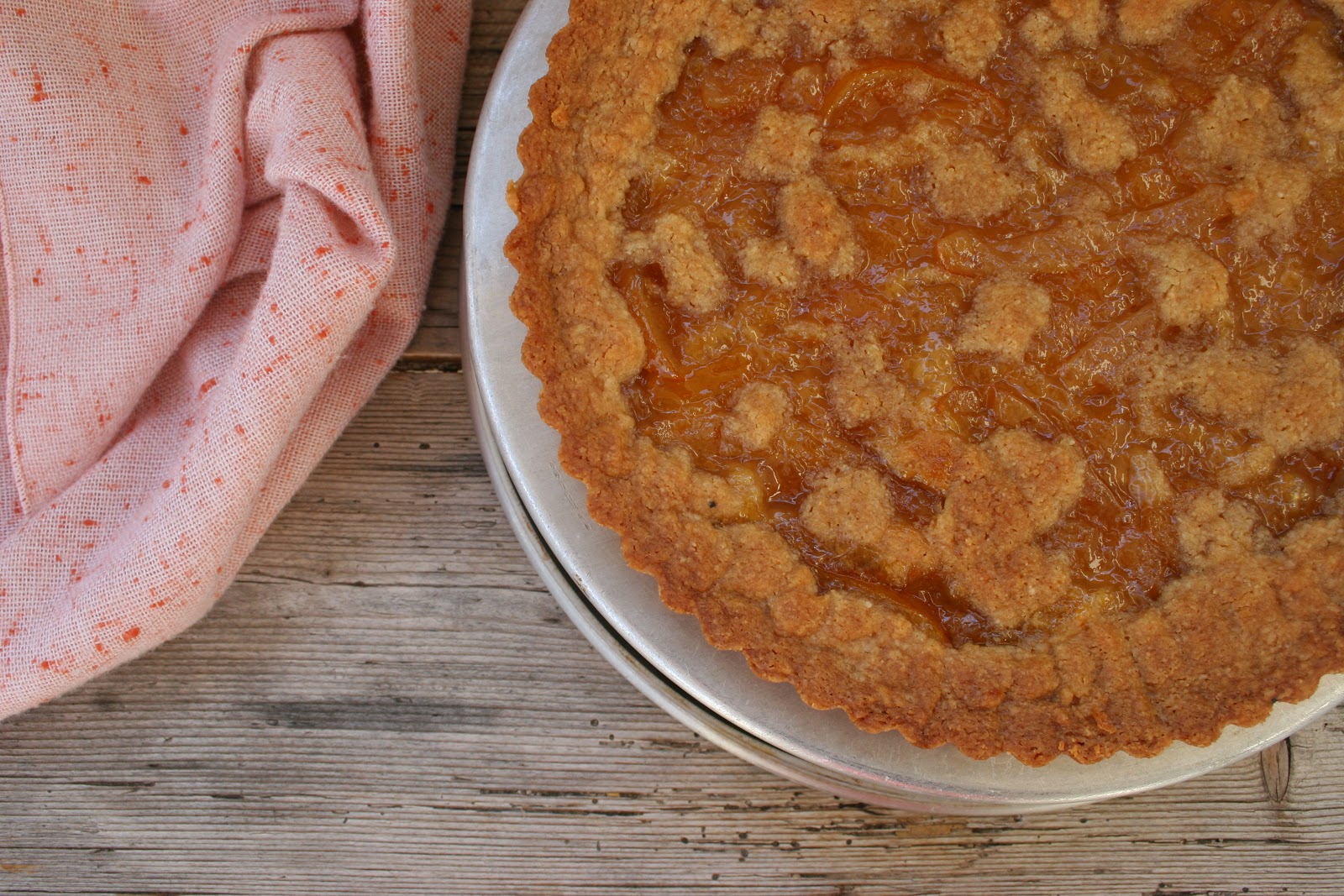 Nothing in the House: Meyer Lemon Honey Marmalade Linzer Torte