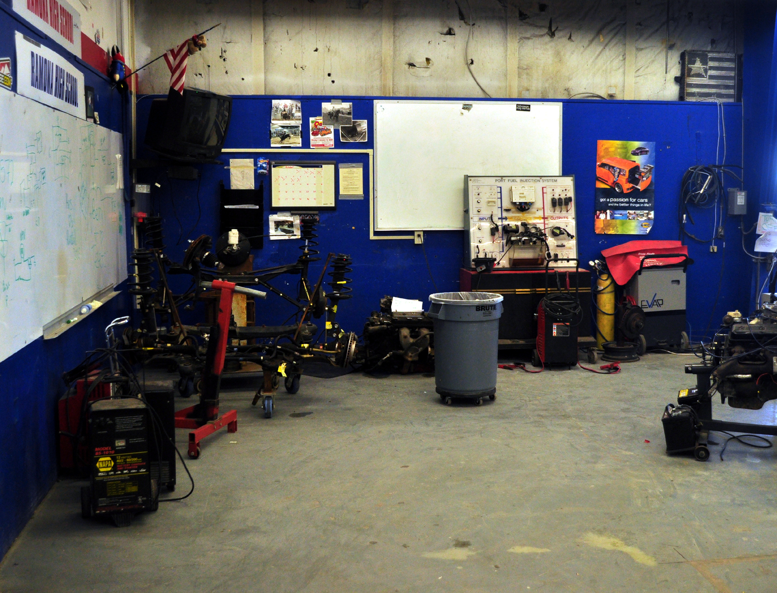 Just A Car Guy: Ramona High School Auto Shop car show and open house