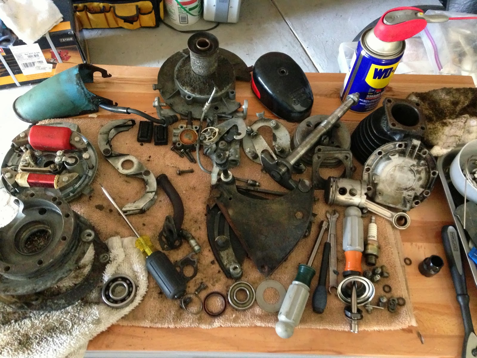 Velosolex 4600 V1 Laniel Canada: First Step - Engine