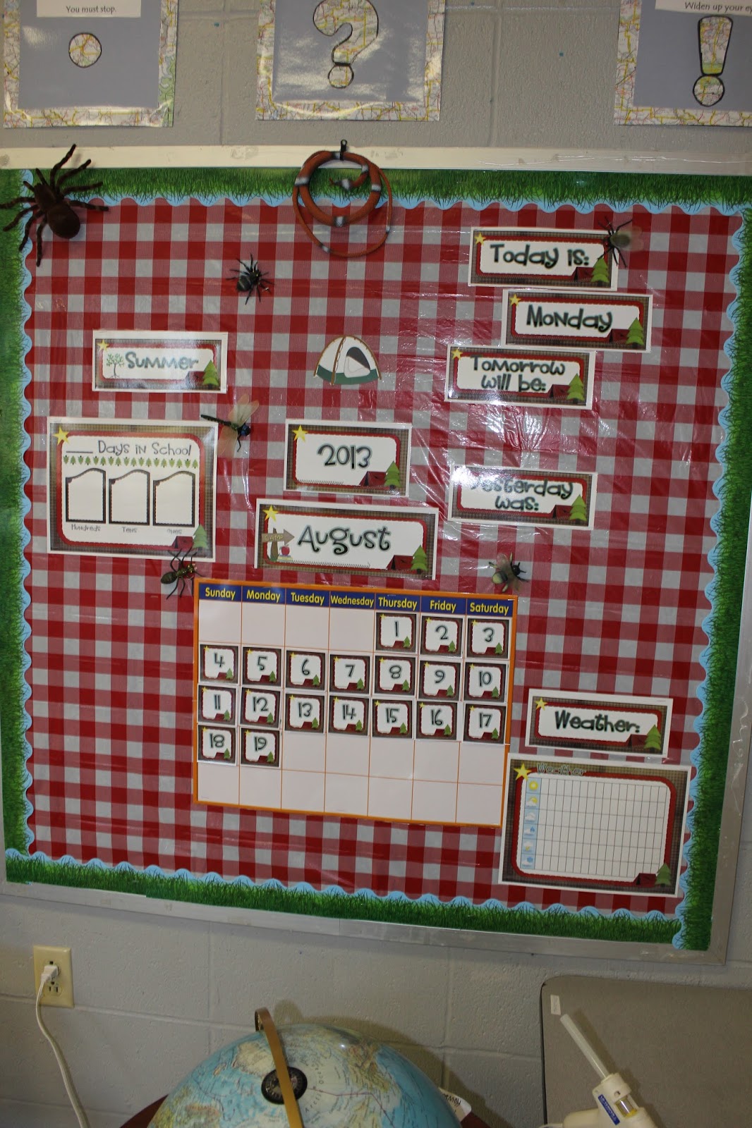 The Kinder Monster: Mr. Howse's Camping Classroom Tour