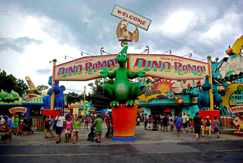 Photographing Disney: Dino Rama.