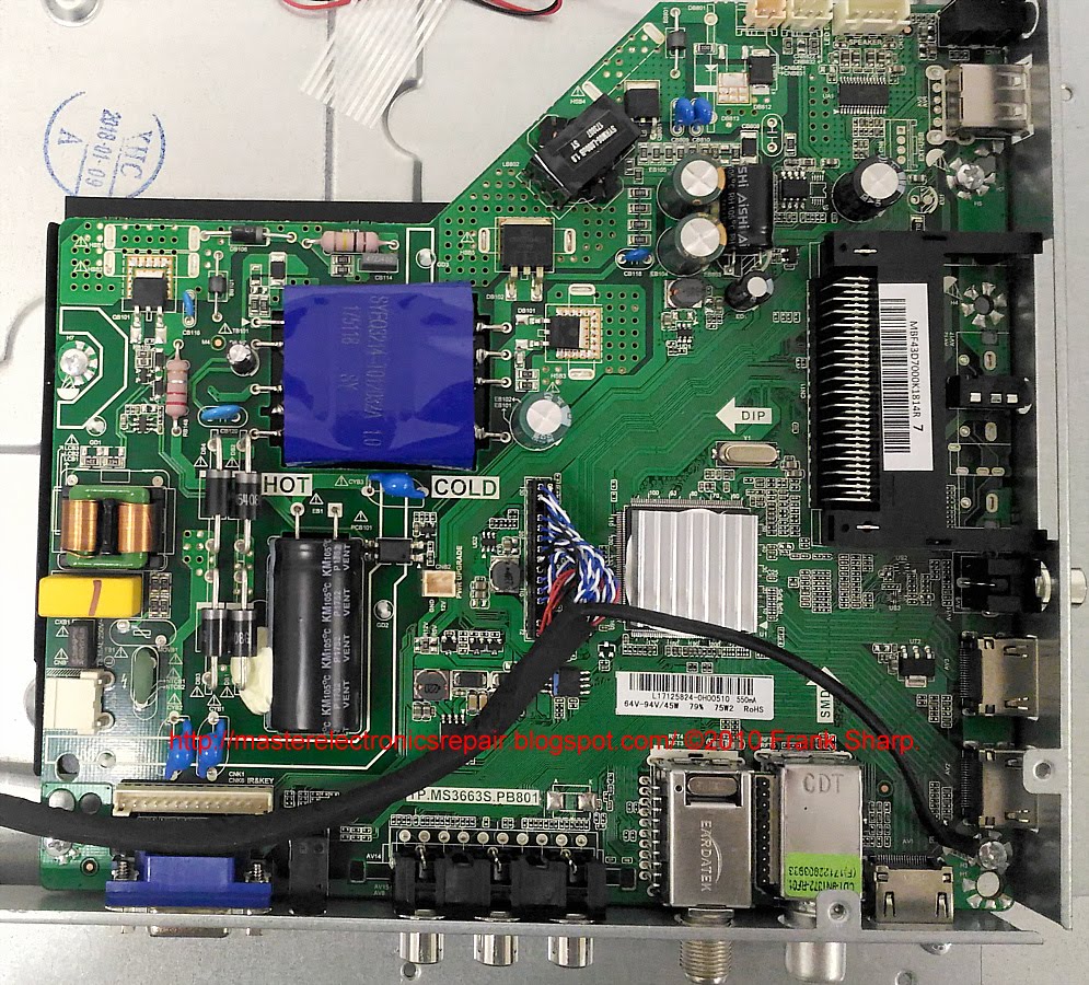 Master Electronics Repair !: REPAIR / SERVICING TV DEXP F43D7000K