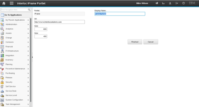 That Maximo Guy: Custom Start Center Portlets