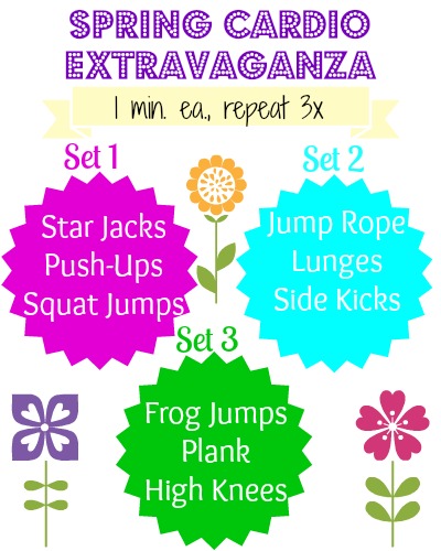 Jen's Best Life: Workout: Spring Cardio Extravaganza