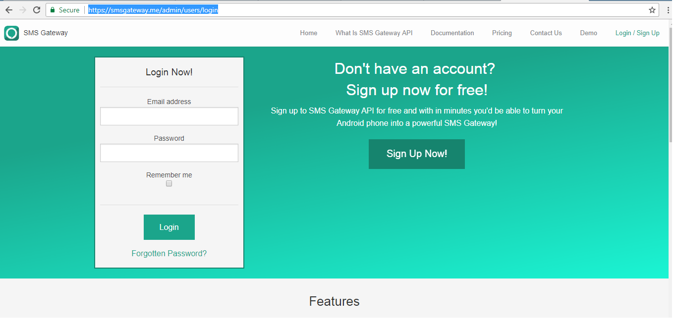 How to send SMS in PHP free source code | Pitscon Academy