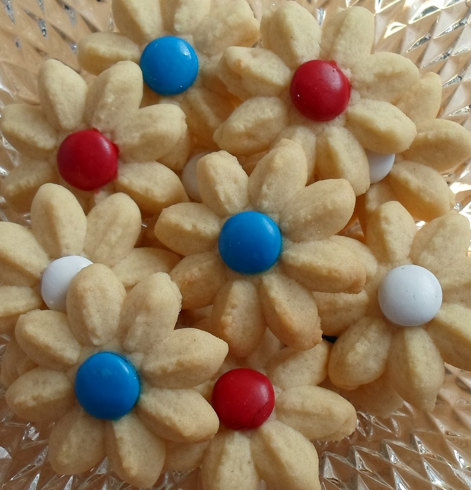 Happier Than A Pig In Mud: White Chocolate Spritz Cookies