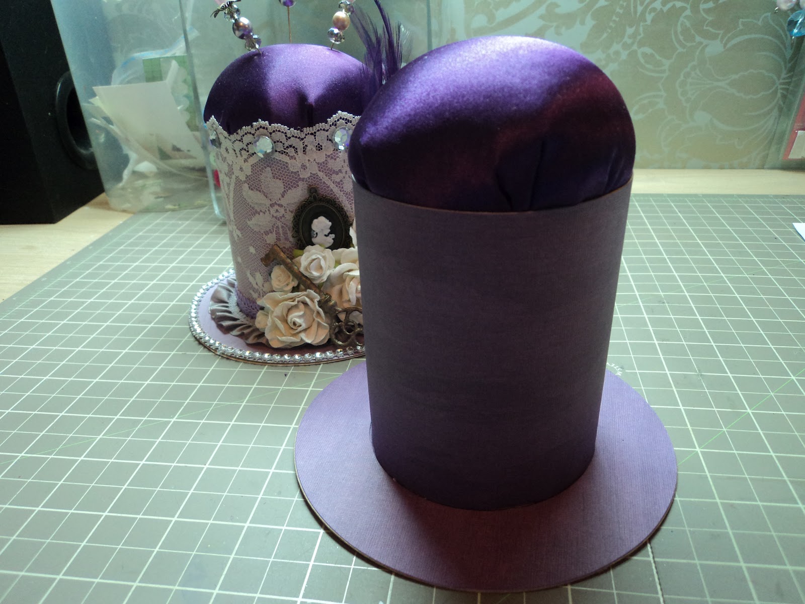 Sweet Nothings Paper Co.: Teach me Tuesday - Victorian Top Hat Pin Cushion