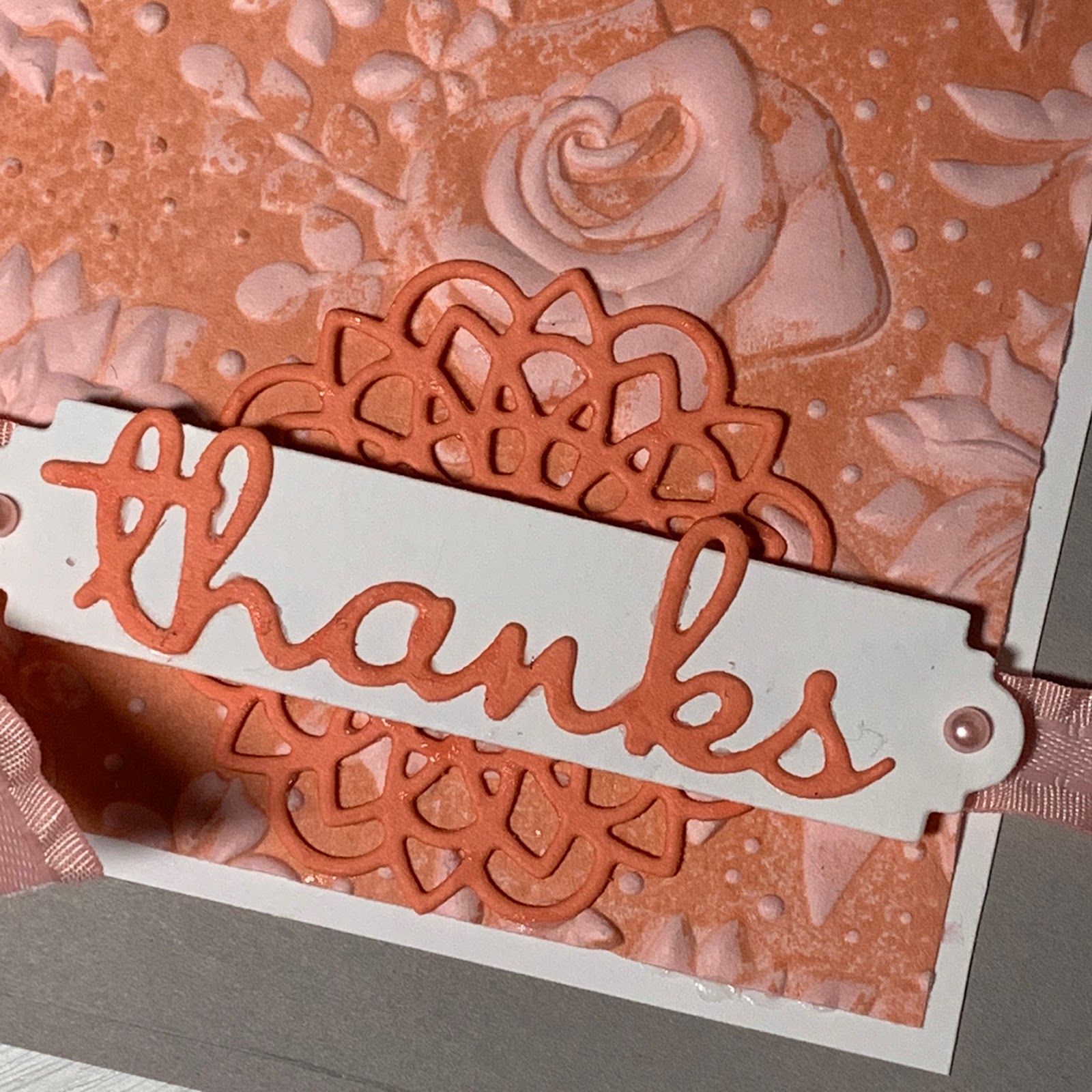 Well Wirtten Framelit Dies with Country Floral Embossing Folder ...