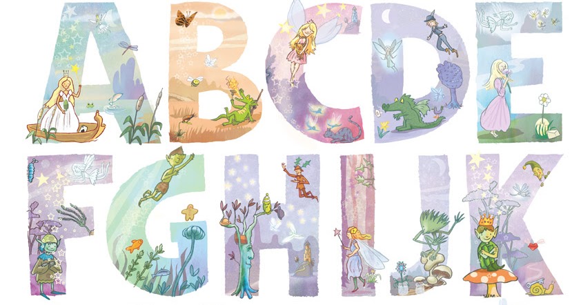 mindblogglyn: Fairy alphabet