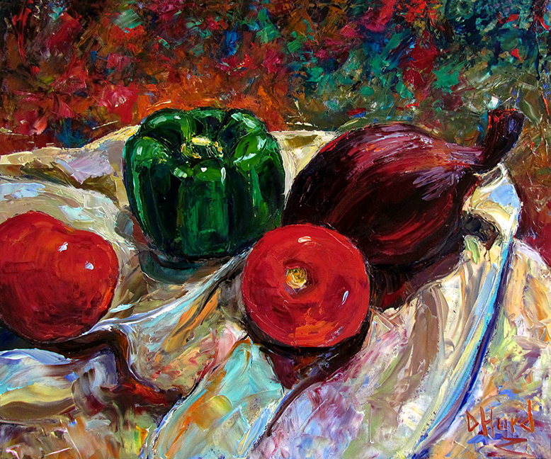 Debra Hurd Original Paintings AND Jazz Art: Still Life Impressionist ...
