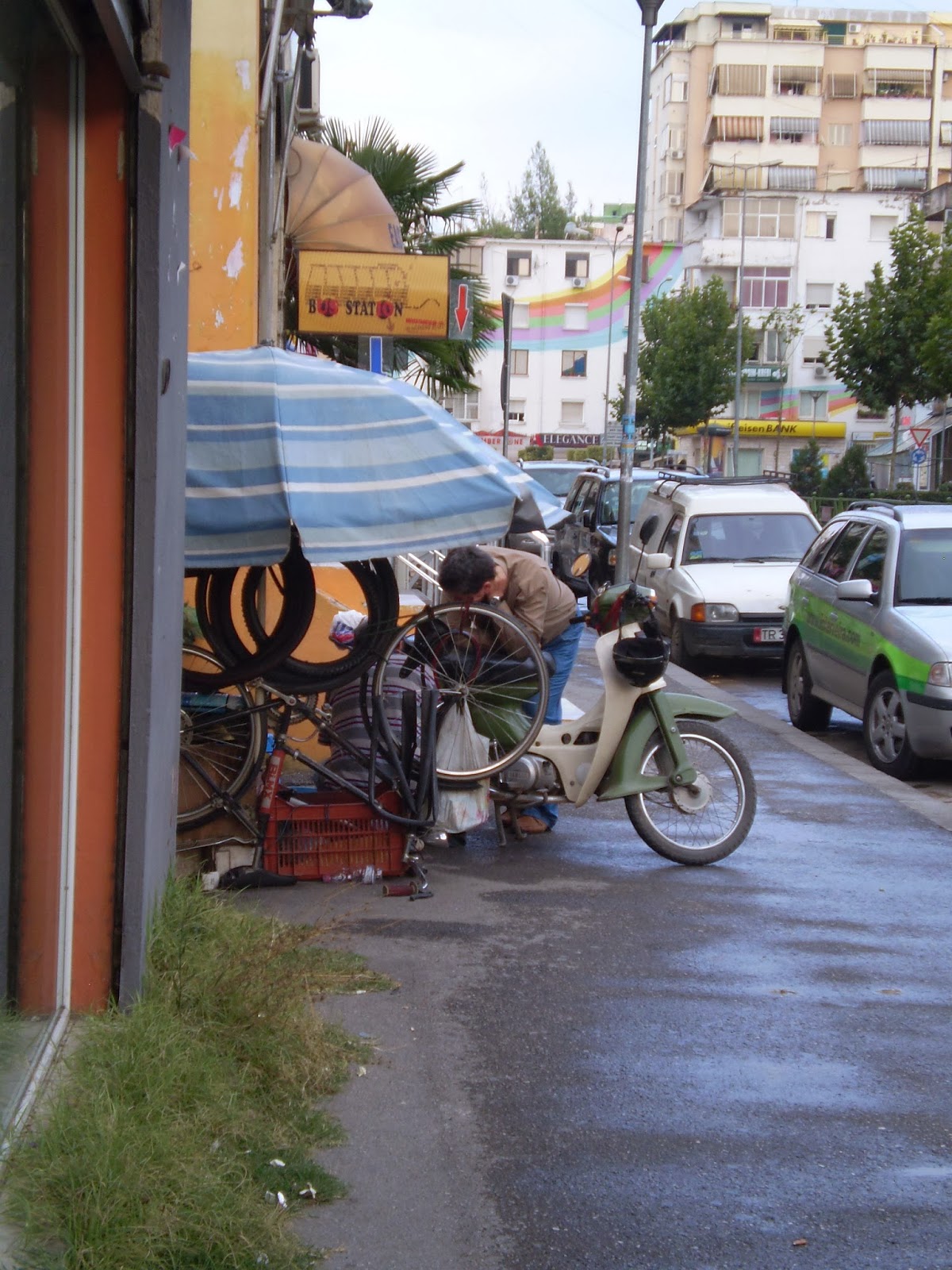 Tirana - Then and Now
