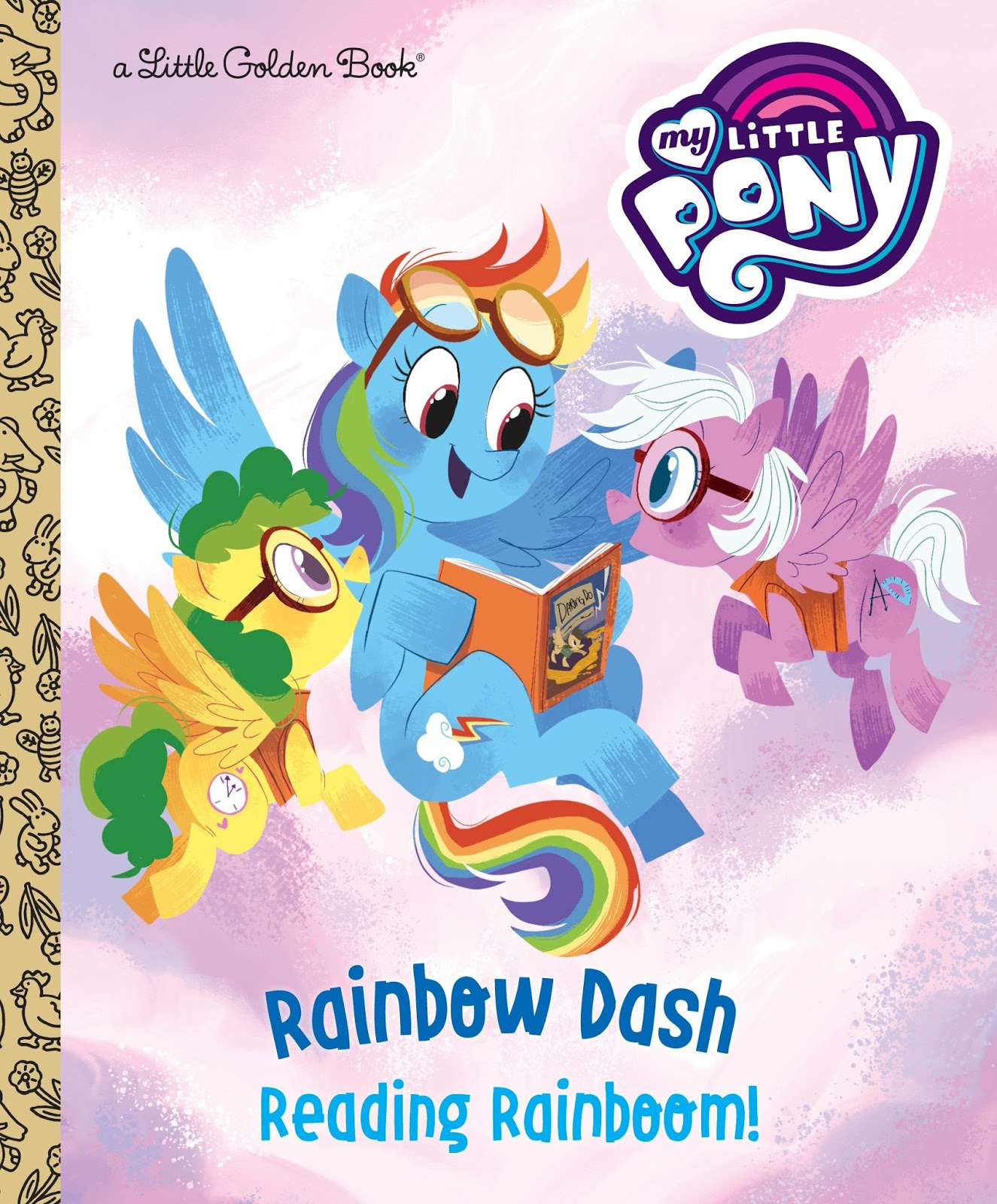 Equestria Daily - MLP Stuff!: "Rainbow Dash: Reading Rainboom!" Golden ...