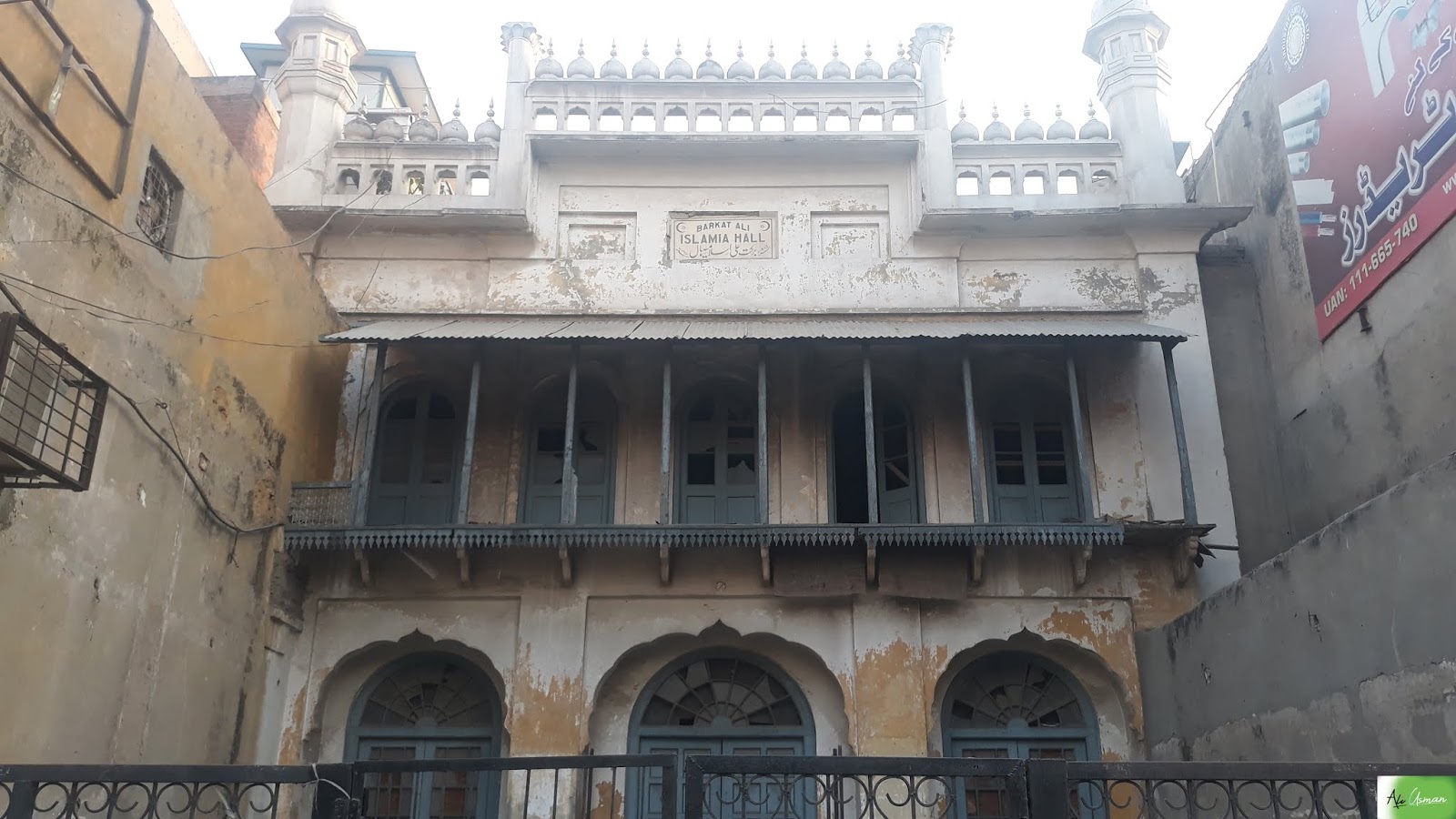 Ali Usman Baig : BARKAT ALI KHAN MUHAMMEDAN HALL MOCHI GATE LAHORE
