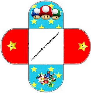 Super Mario Bros Free Printable Party Boxes. - Oh My Fiesta! in english