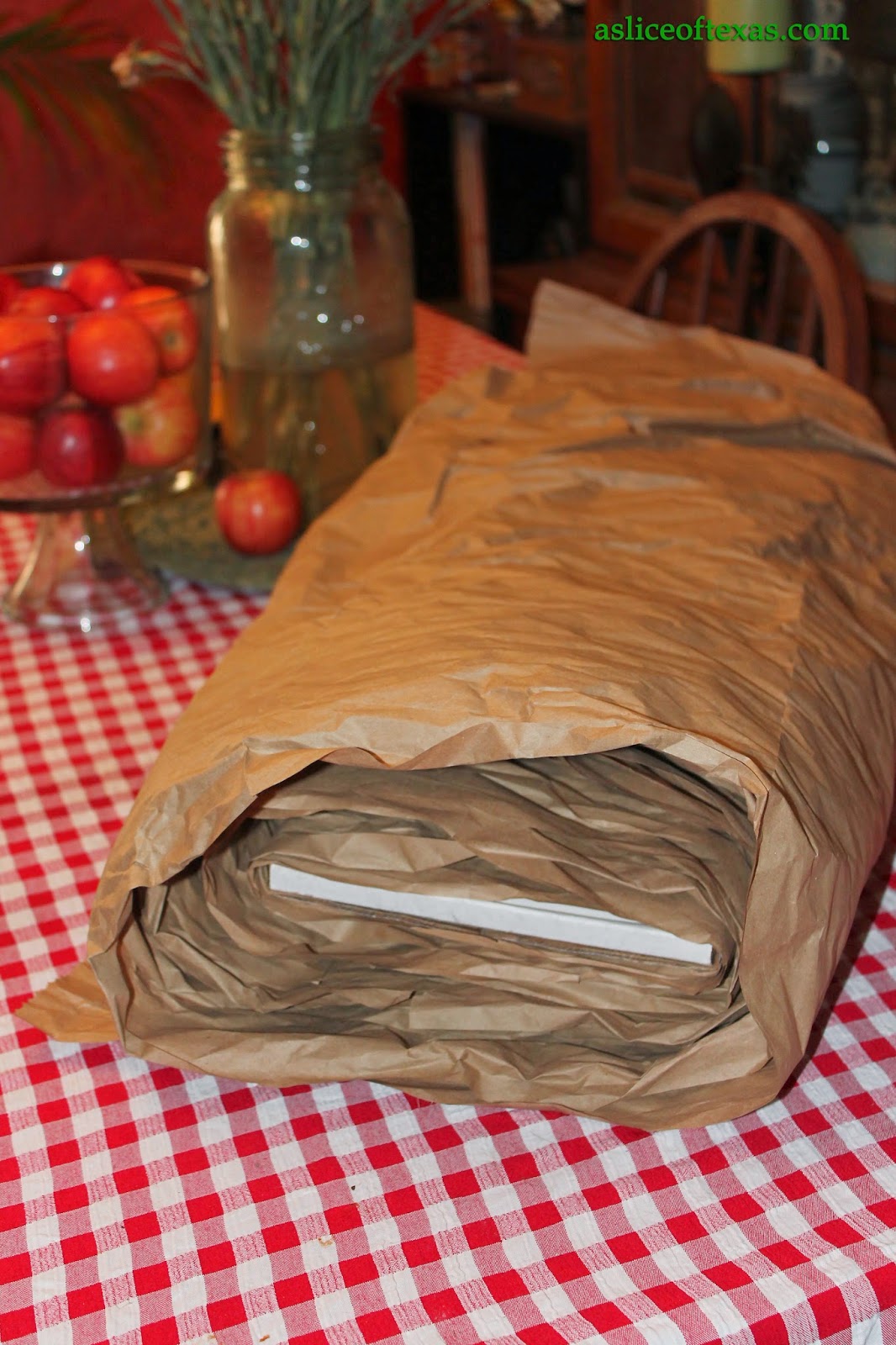 A Slice of Texas blog : Recycled Gift Wrap