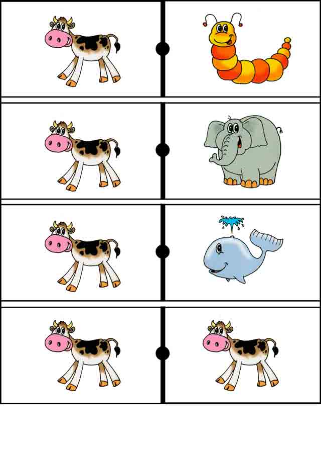 RECURSOS y ACTIVIDADES para Educación Infantil: Juego Didáctico: DOMINO ...