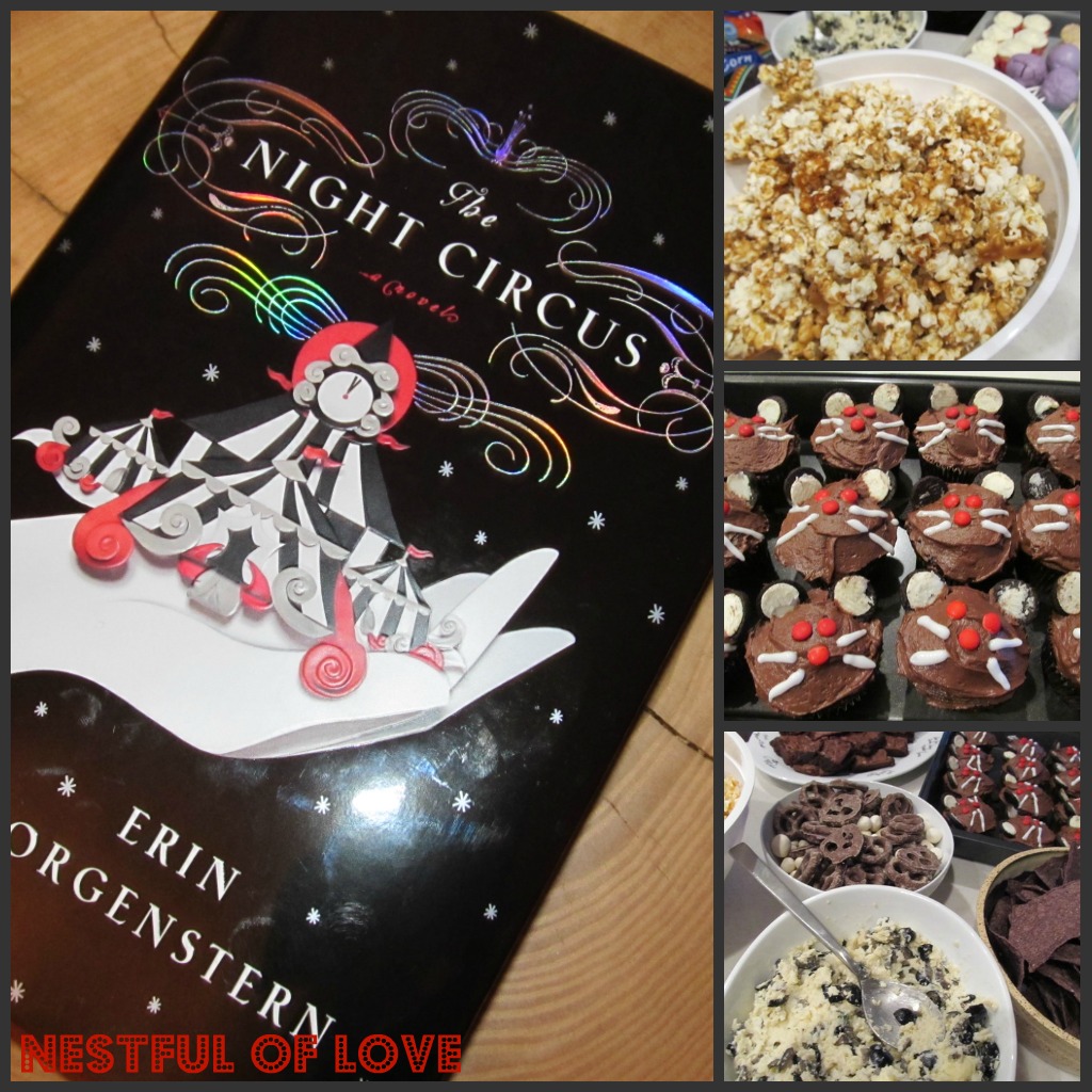 Nestful of love: Night Circus themed book club