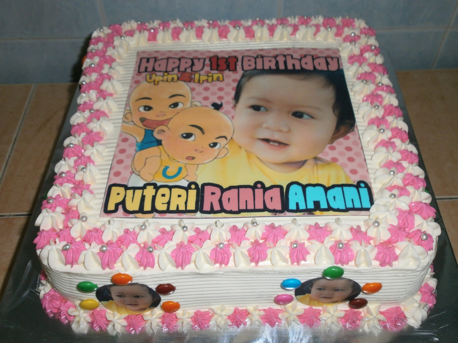 ANIE DELIGHT HOME MADE CAKE & CHOCOLATE: Tempahan Kek Besday