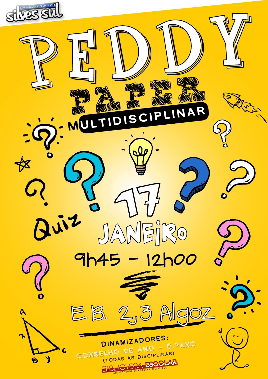 Biblioteca Escolar Silves Sul: 1.º Peddy Paper Multidisciplinar