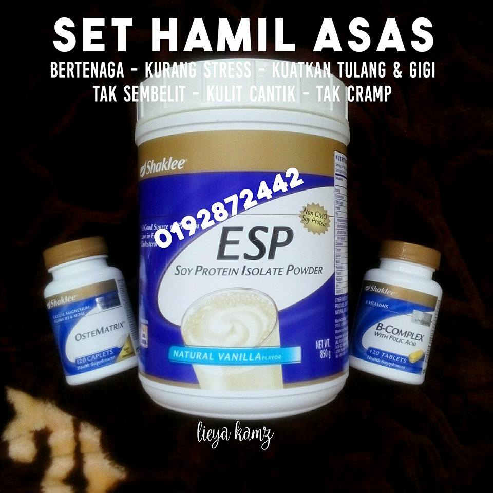 Set Kesihatan Shaklee Yang Mengandungi Susu ESP, Energy Soy Protein ...